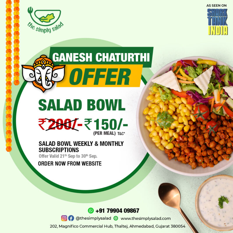 The Simply Salad – Soch Swad Aur Sehat Ka Samanvay Hai – “The Simply Salad”